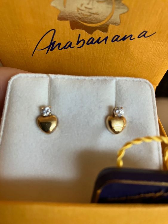 Neue Gold Ohrstecker inkl. Verpackung (Neu und originalverpackt) in Triesen für CHF 85 – mit ...