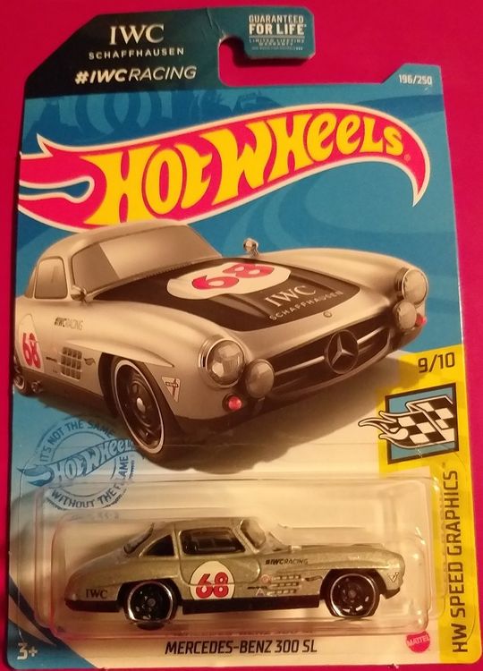 Hot Wheels Mercedes-Benz 300SL "IWC" US Long Card | Kaufen auf Ricardo