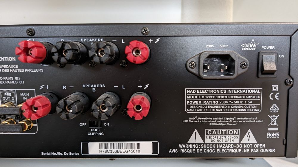 NAD C 356BEE Graphite Voll­ver­stär­ker mit NAD MT1 (Gebraucht) in ...