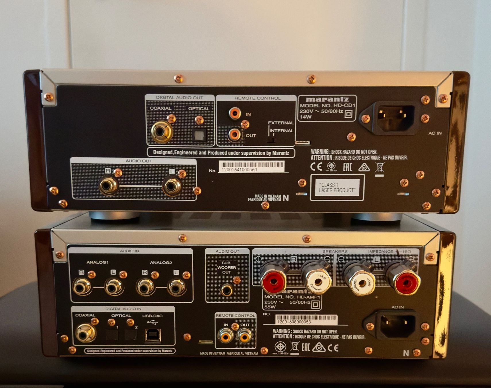 Marantz Amplifier HD-AMP1, mit DAC und CD-Player HD-CD1 (Gebraucht) in ...