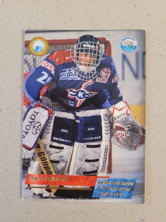 Reto Pavoni - EHC Kloten 1994/95 All star (Meistersaison) (Gebraucht ...