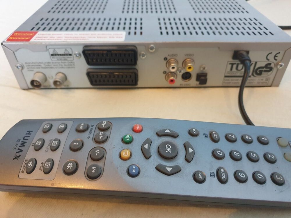 Digital Set-top Box von HUMAX - DVB-T (Gebraucht) in Niederrohrdorf für ...