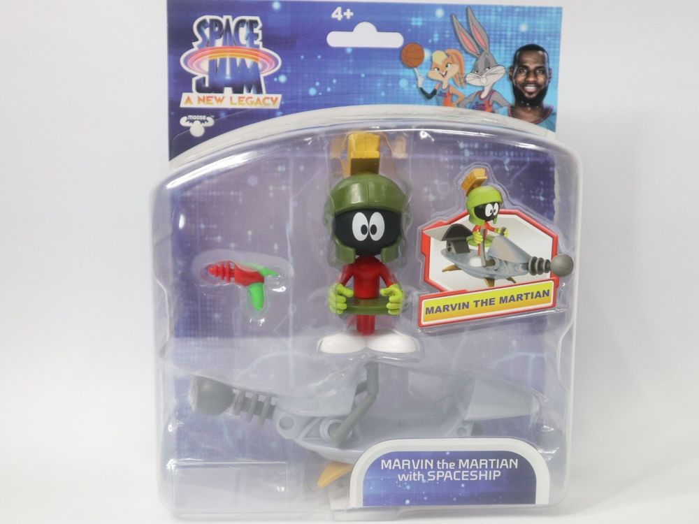 Space Jam Marvin the Martian mit Rakete Space Gun Pistole (Neu und ...