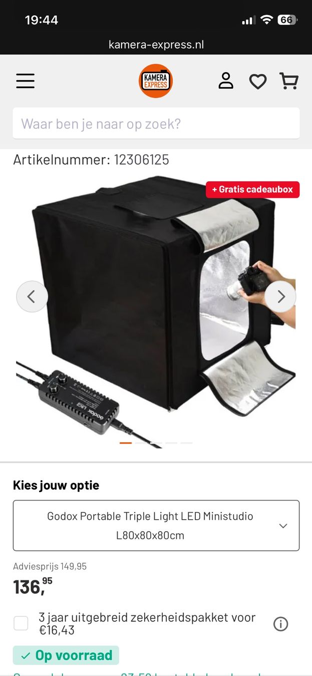 Godox LED Mini Photography Studio - Portable and Useful! (Gebraucht) in ...