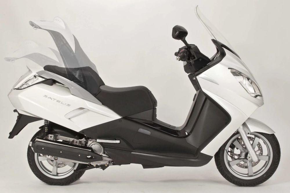 Peugeot Satelis 500 Maxi-Scooter Weiss mit Topcase (Gebraucht) in ...