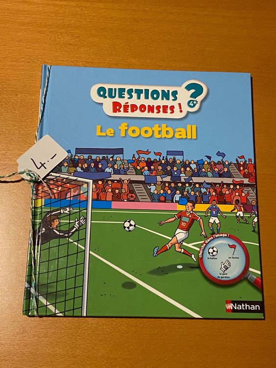 livre pour enfant : questions réponse le football | Kaufen auf Ricardo
