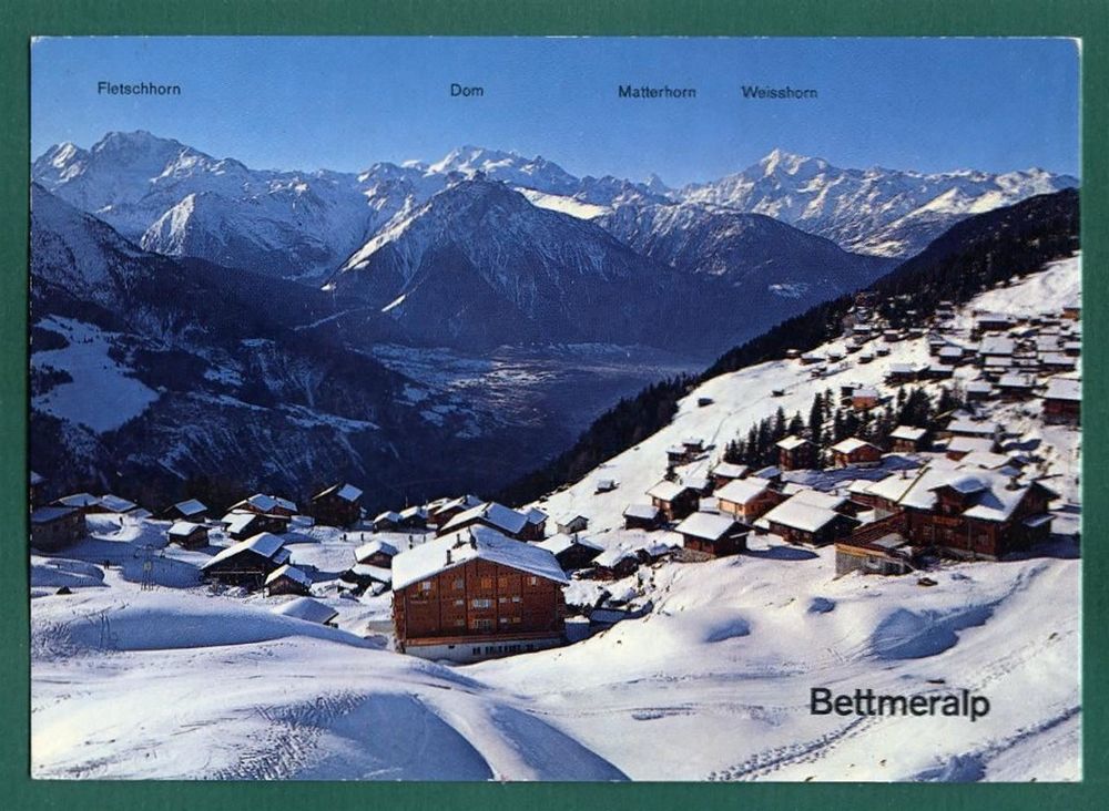 Bettmeralp im Winter (Gebraucht) in Sargans für CHF 1 – mit Lieferung ...