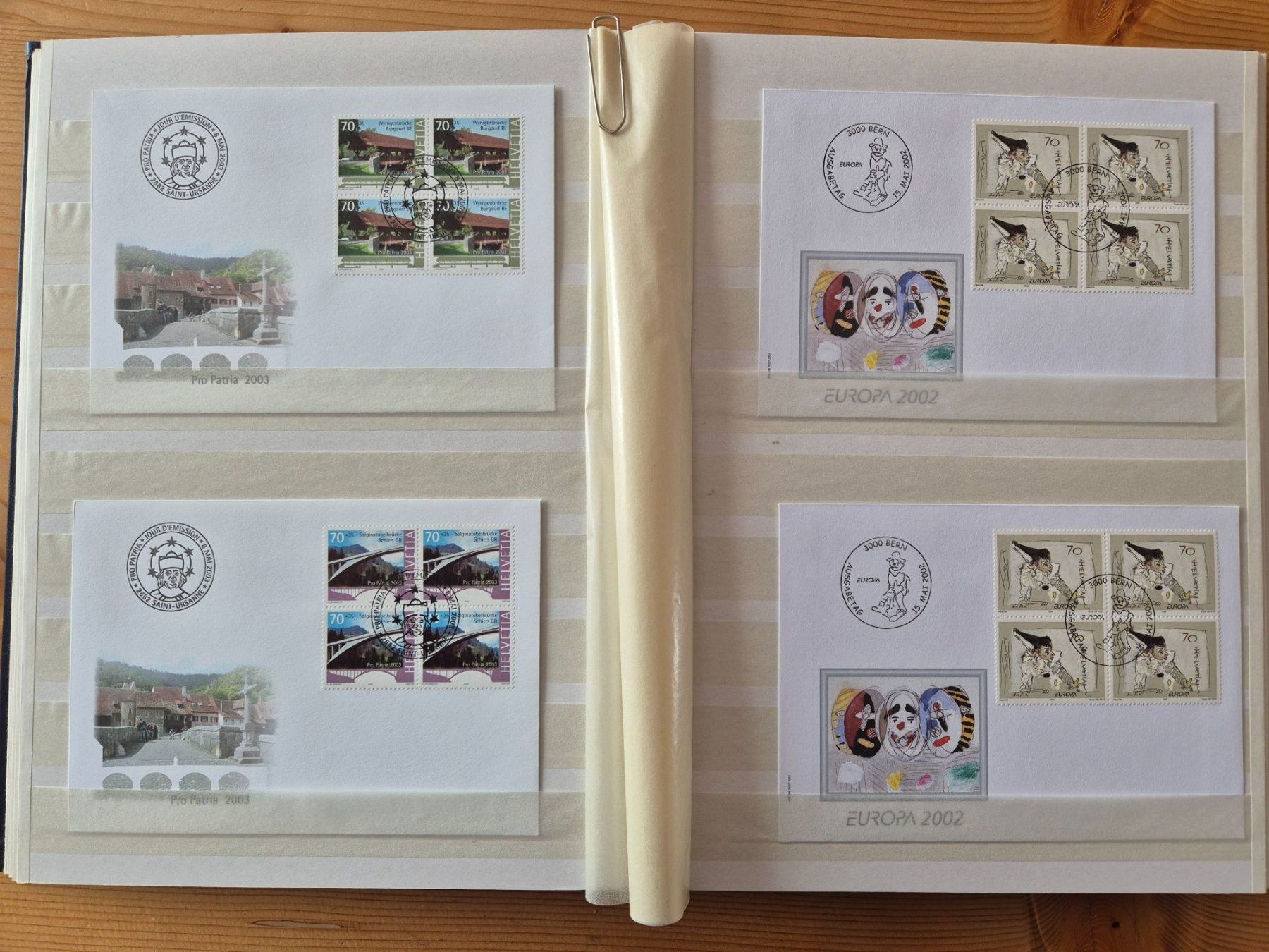 CH-Briefmarken in Album 2 Zustand gemäss Bilder (Gebraucht) in ...