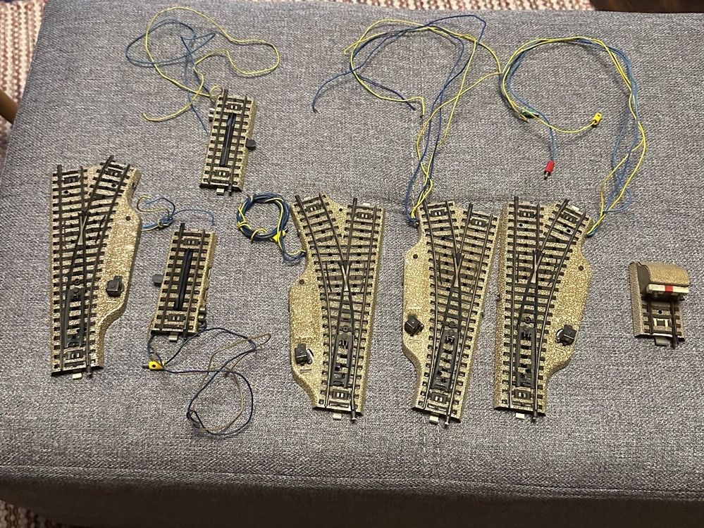 Märklin Schienen 5112 3601 5118L 5203L 2x 5204R 462 | Kaufen auf Ricardo