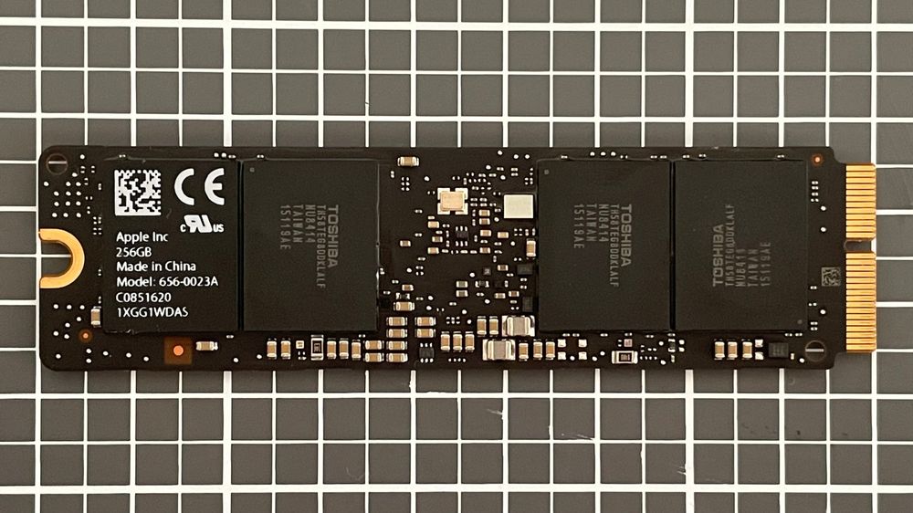 ORIGINAL APPLE SSD 256GB AUS MACBOOK AIR 11 ZOLL EARLY 2015 | Kaufen ...