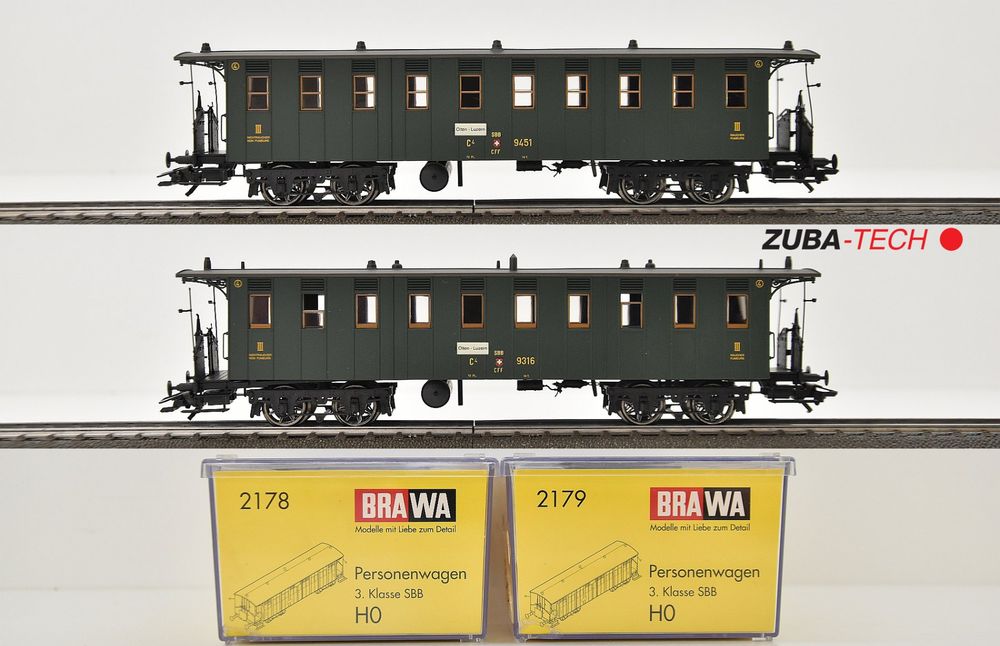 Brawa 2x Plattformwagen der SBB H0 GS mit OVP | Kaufen auf Ricardo