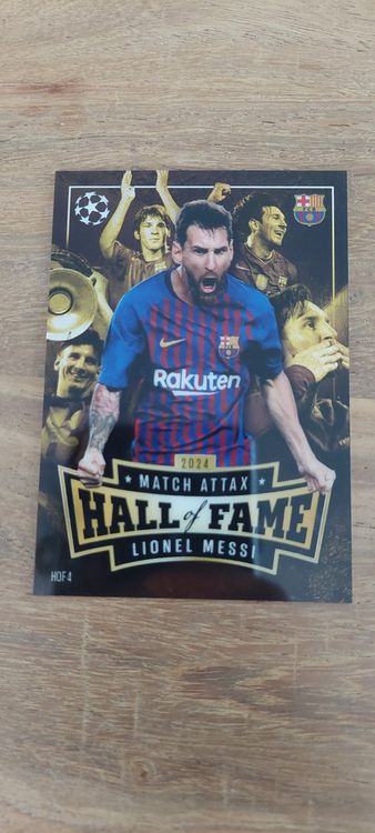 Match Attax - Hall of Fame - Karte - Lionel Messi (Gebraucht) in ...