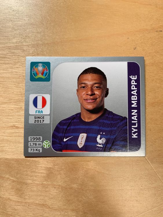 Panini EM 2020/21 Kylian Mbappe (Neu (gemäss Beschreibung)) in ...