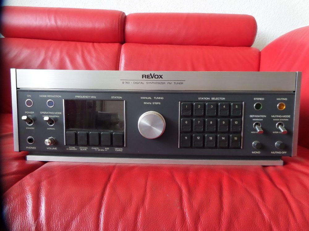 Revox B760 Tuner (Defekt) in Hergiswil für CHF 110 – mit Lieferung auf Ricardo kaufen