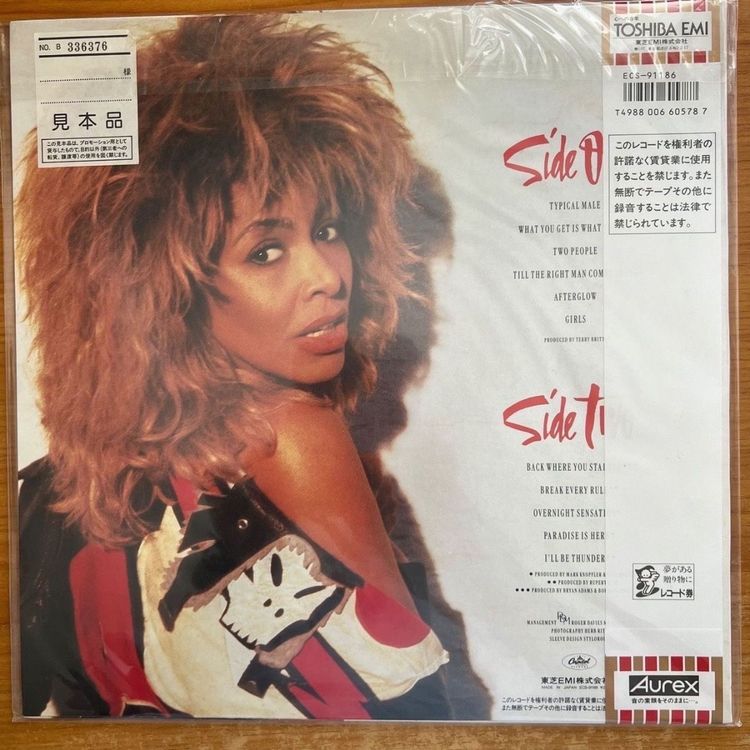 Tina Turner - Break Every Rule / Japan Pressung 1986 - TOP (Gebraucht ...