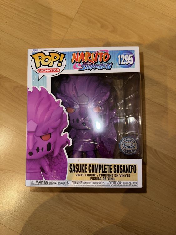 Funko Pop! Naruto- Sasuke Complete Susanoo #1295 (Neu und ...