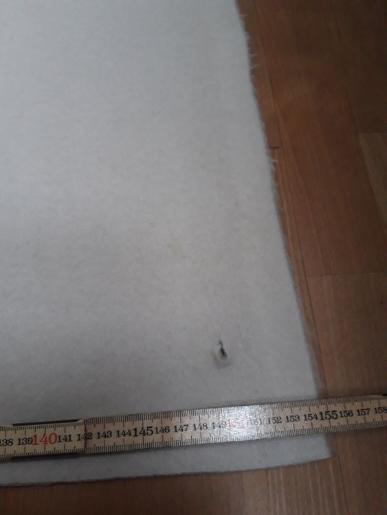 Stoff Meterware ca. 2.20m Länge x 1.55m Breite wie Velour (Gebraucht ...