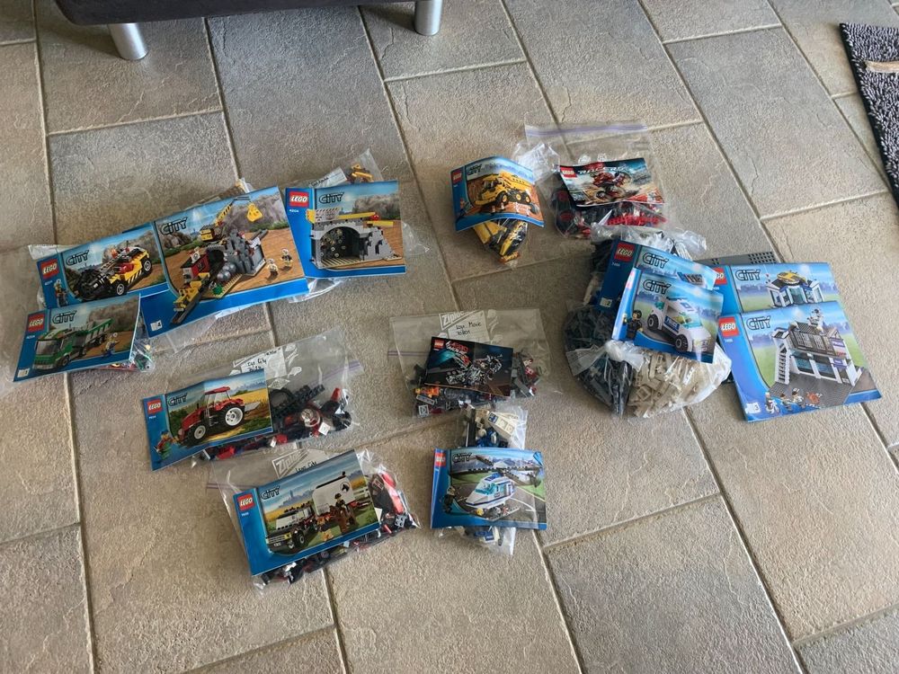8Tlg. Lego-Set Lego City/Racers/Lego Movie | Kaufen auf Ricardo