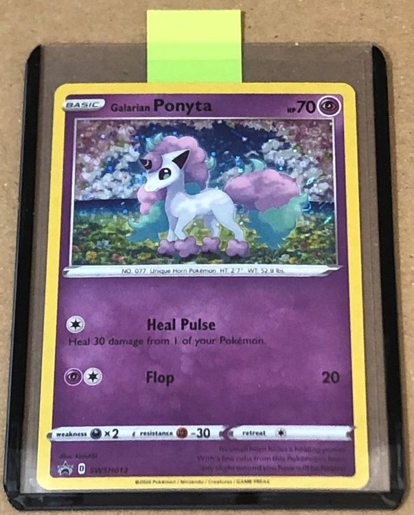 Pokémon Galarian Ponyta Promo SWSH013 EN | Acheter sur Ricardo