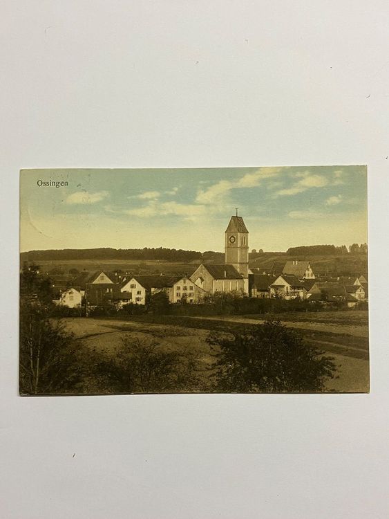 AK Ossingen 1920, Zürcher Weinland (Gebraucht) in Regensdorf für CHF 1 – mit Lieferung auf ...