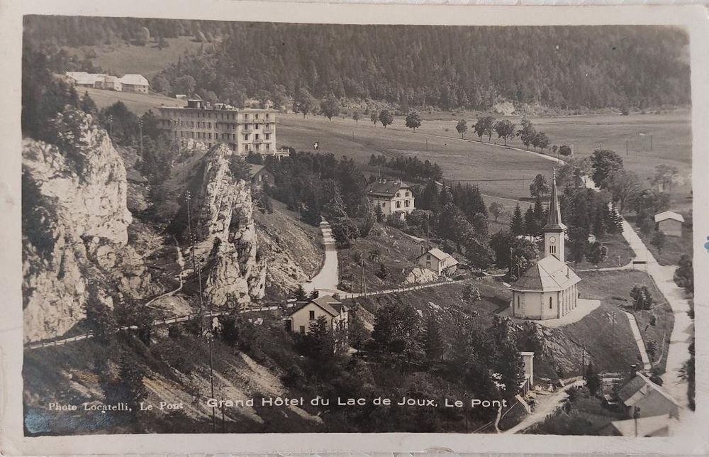 LE PONT - Grand Hôtel du Lac de Joux - 1934 (D'occasion) à Delémont ...
