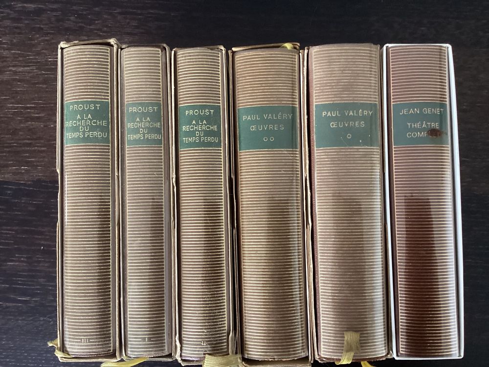 6 volumes de la Pléiade, Proust, Valéry et Genet | Kaufen auf Ricardo