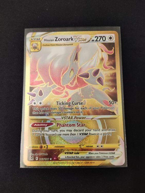 Hisuian Zoroark VSTAR EN - Pokémon Lost Origin (Neu (gemäss Beschreibung)) in Regensdorf für CHF ...