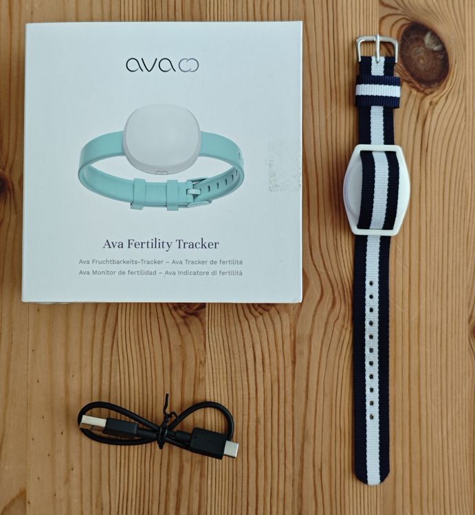 Ava Fertility Tracker Model 2.1 + Ladekabel + neues Armband (Gebraucht ...