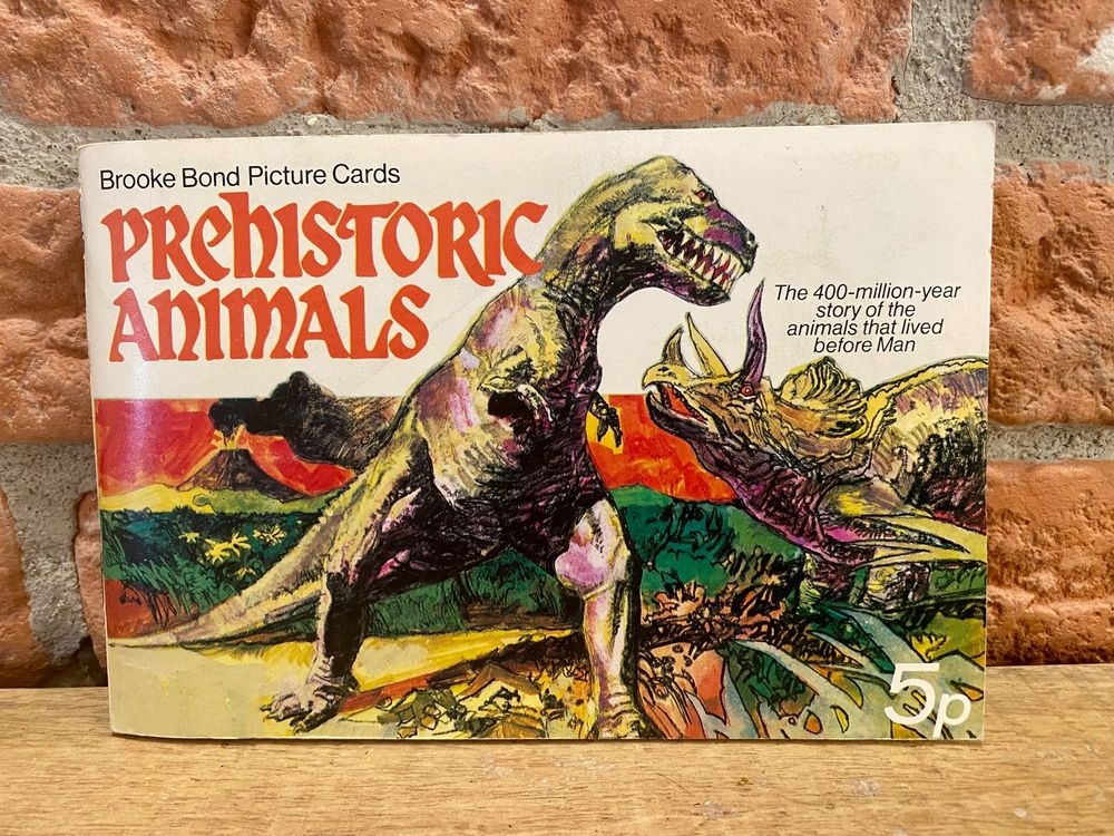 1972 Vintage Sammelbilder Album „ Dinosaurier “ aus England | Kaufen ...