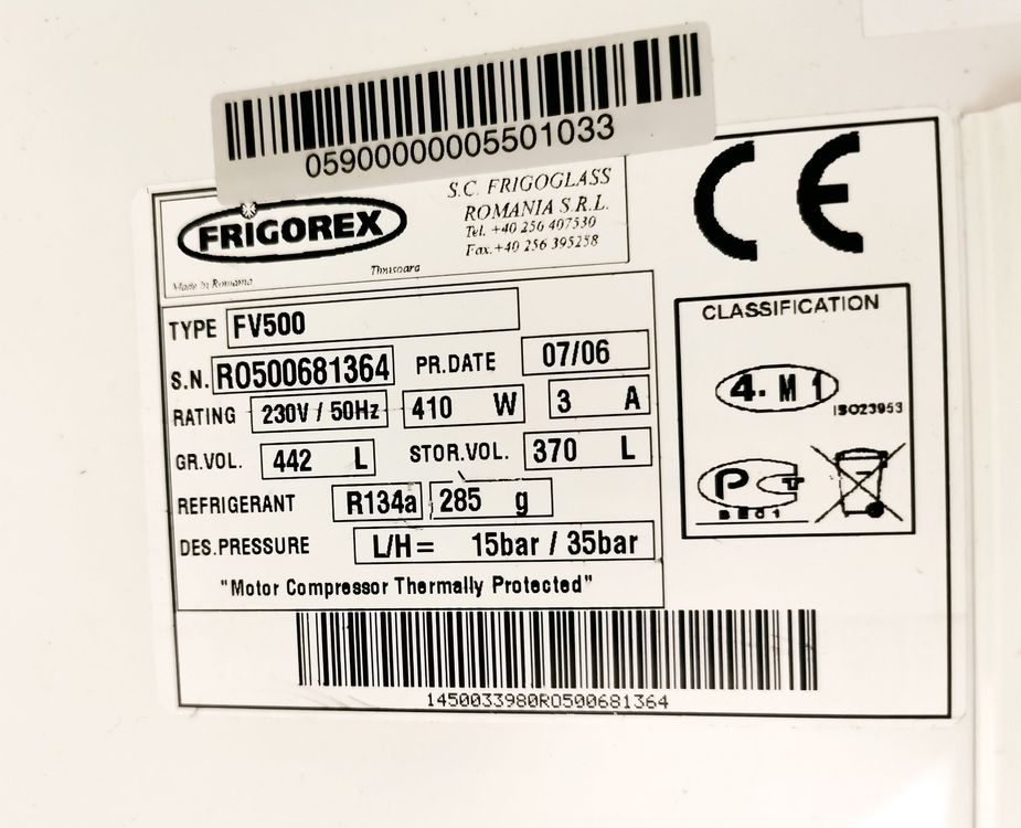 Frigorex Kühlschrank Coca Cola FV500 (Gebraucht) in Derendingen für CHF ...