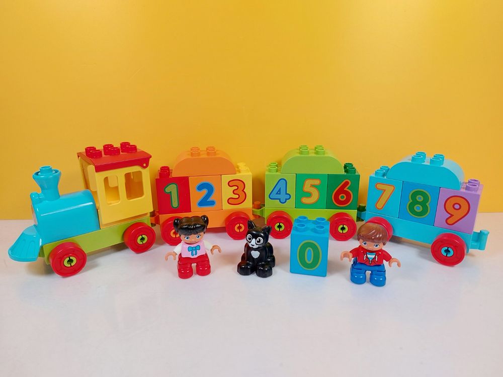 LEGO DUPLO 10847 Zahlenzug / Eisenbahn - Komplett (Gebraucht) in St ...