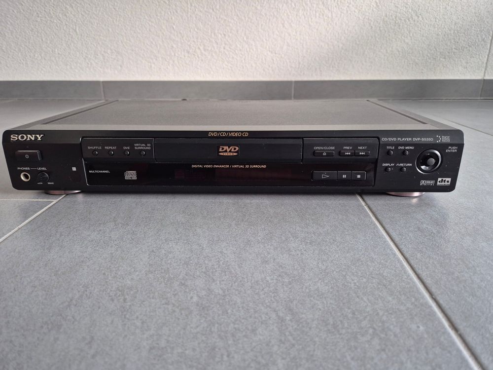 Sony - DVD/CD Player DVP-S535D | Kaufen auf Ricardo