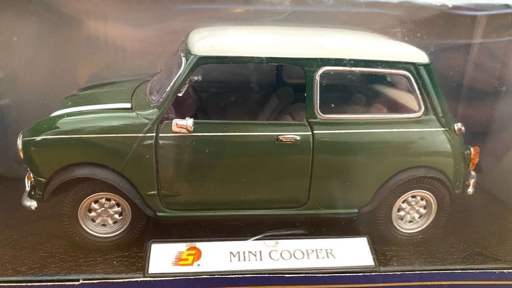 MINI COOPER Vert foncé et blanc NEUVE (Neu und originalverpackt) in La ...