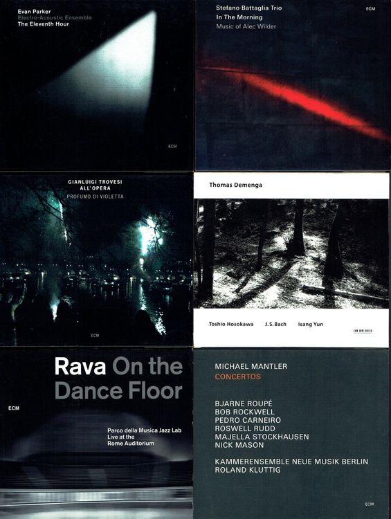 6x ECM-Label (Set 1) (Gebraucht) in Mosnang für CHF 20 – mit Lieferung ...