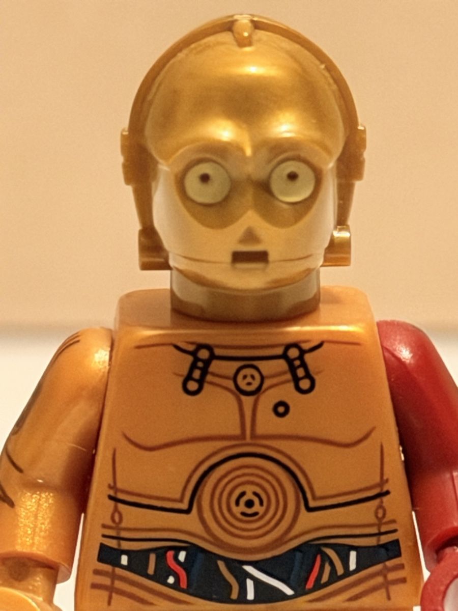 LEGO Star Wars C-3PO mit rotem Arm, 🔥 seltene Figur! (Gebraucht) in ...