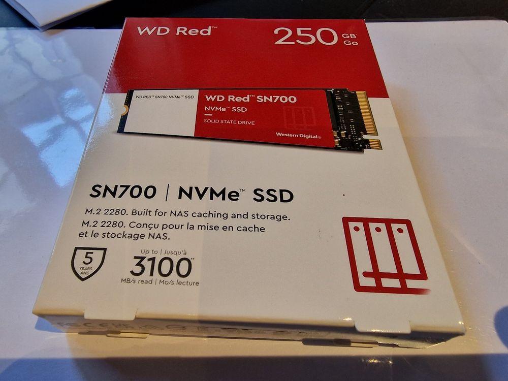 WD Red 250GB NVMe M.2 SSD SN700 (Neu und originalverpackt) in St ...
