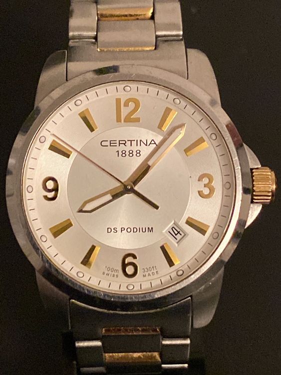 Certina DS Podium 38 mm Quarz | Kaufen auf Ricardo