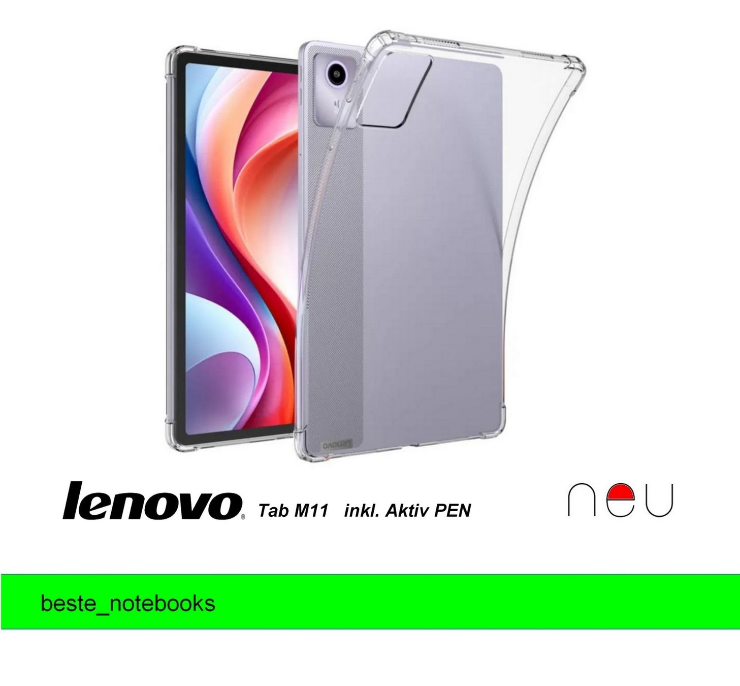 Lenovo Tab M11 Tablet inkl. PEN für Schule und Multimedia (Neu und ...