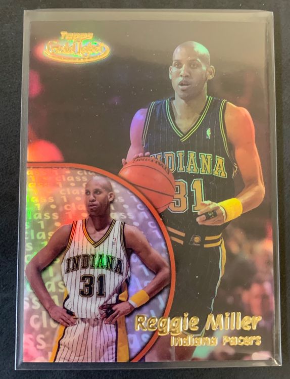 NBA Reggie Miller Topps Gold Label Card (Neu (gemäss Beschreibung)) in ...