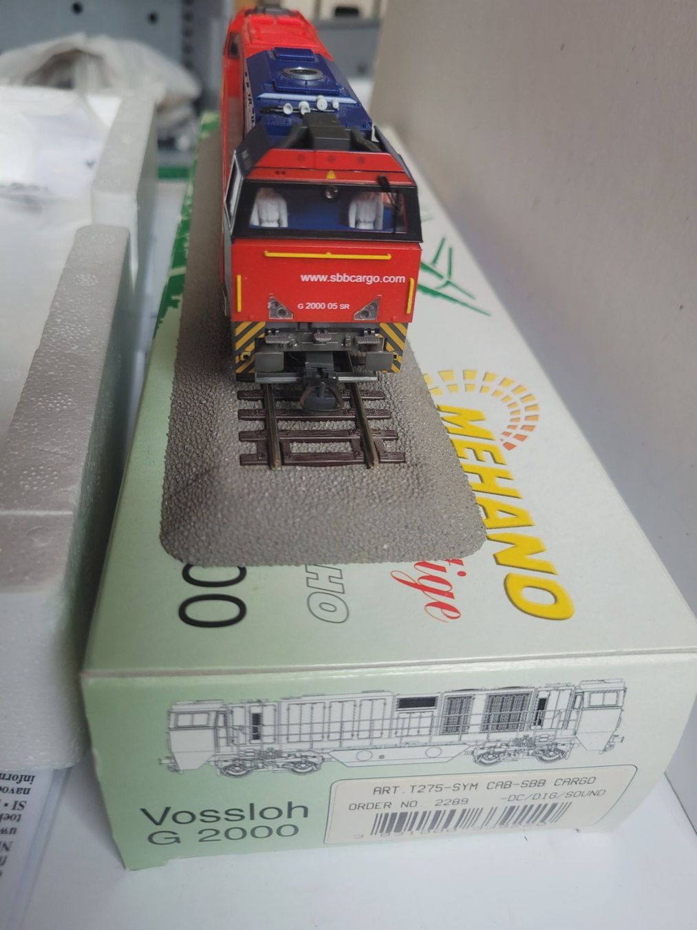 Mehano 2287, Vossloh G 2000, SBB cargo, DC Sound (Gebraucht) in ...