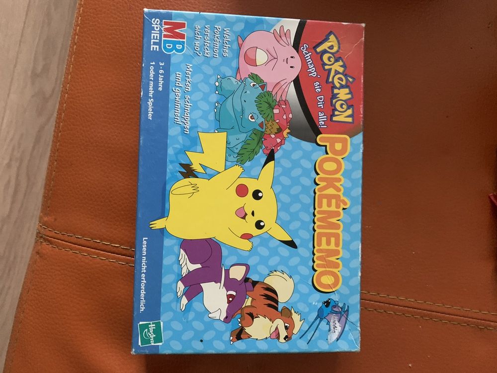 Pokémemo (Pokémon Memory, 2000) vintage (Gebraucht) in Günsberg für CHF ...