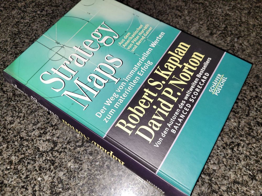 Buch "STRATEGY MAPS" Kaplan Norton, NEU, signiert, NP CHF 64 (Neu ...