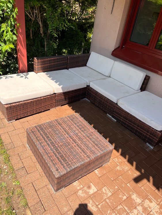 Rattan Garten Lounge (Gebraucht) in Berikon für CHF 40 – nur Abholung auf Ricardo kaufen