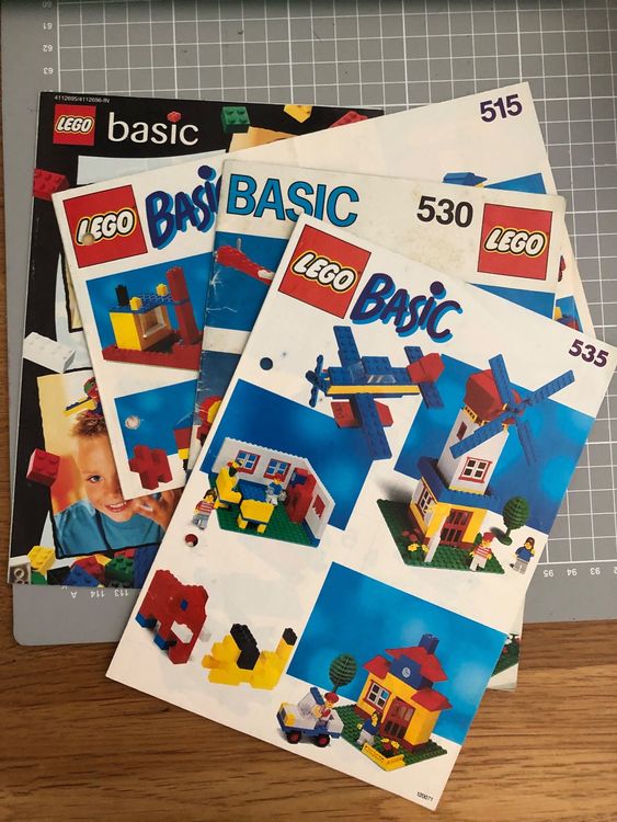 LEGO BASIC Bauanleitung Idea Books 515, 530, 535 (Gebraucht) in Basel ...