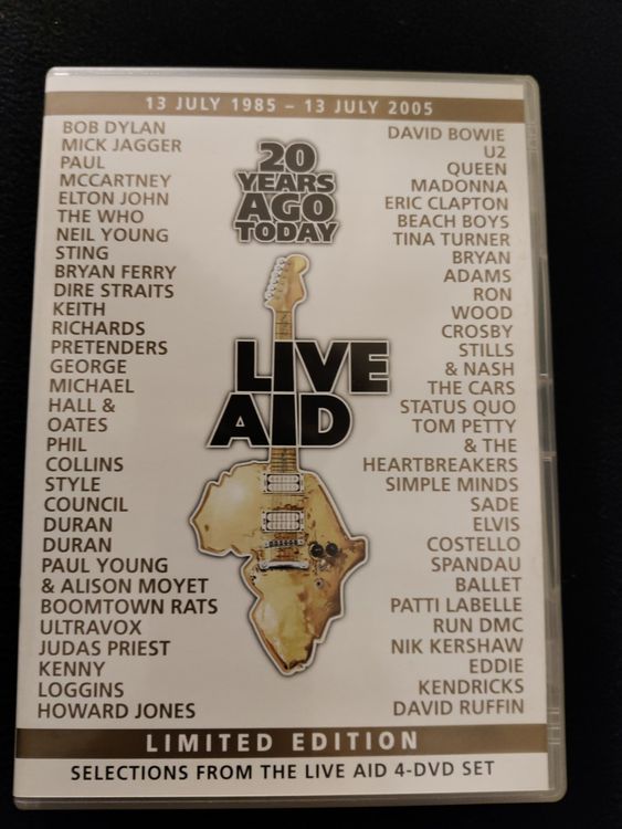 DVD - Live Aid : 20 Years Ago Today / 1985 - 2005 | Kaufen auf Ricardo