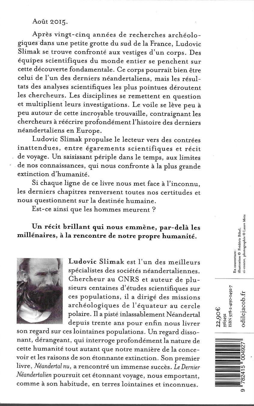 Néandertal nu - Le dernier Néandertalien - Sapiens nu (Gebraucht) in ...
