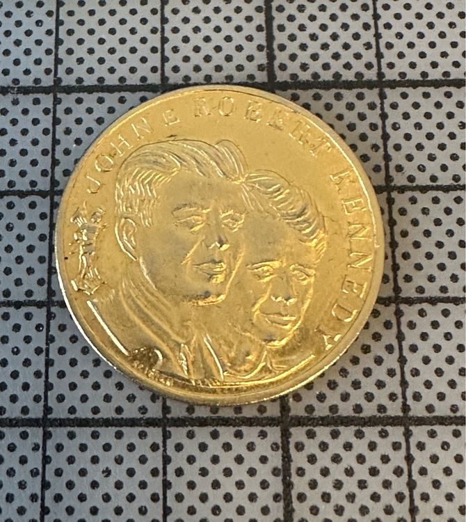 JFK Gedenkmünze. (Gebraucht) in Nussbaumen AG für CHF 9 – mit Lieferung auf Ricardo kaufen