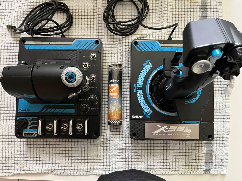 Logitech G X56 „Pro Flight System“ (1. Hand!) (Gebraucht) in Diegten ...