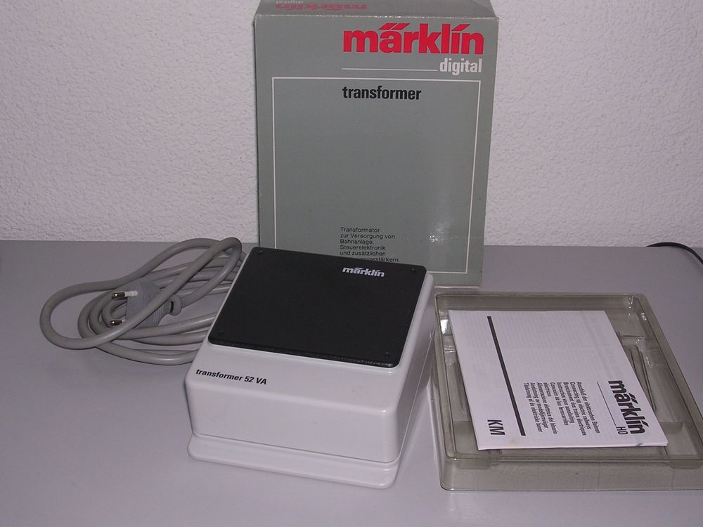 Märklin 6002 Transformer 52VA mit OVP (Neu (gemäss Beschreibung)) in ...