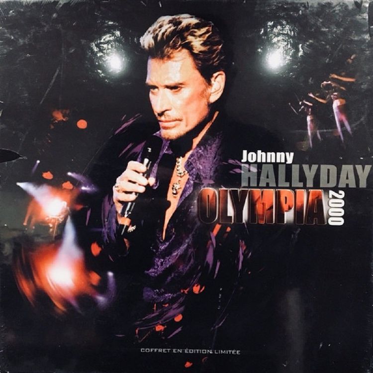 Johnny Hallyday "Olympia 2000" Box Deluxe 3Lp's, 2Cd's + VHS (Gebraucht ...